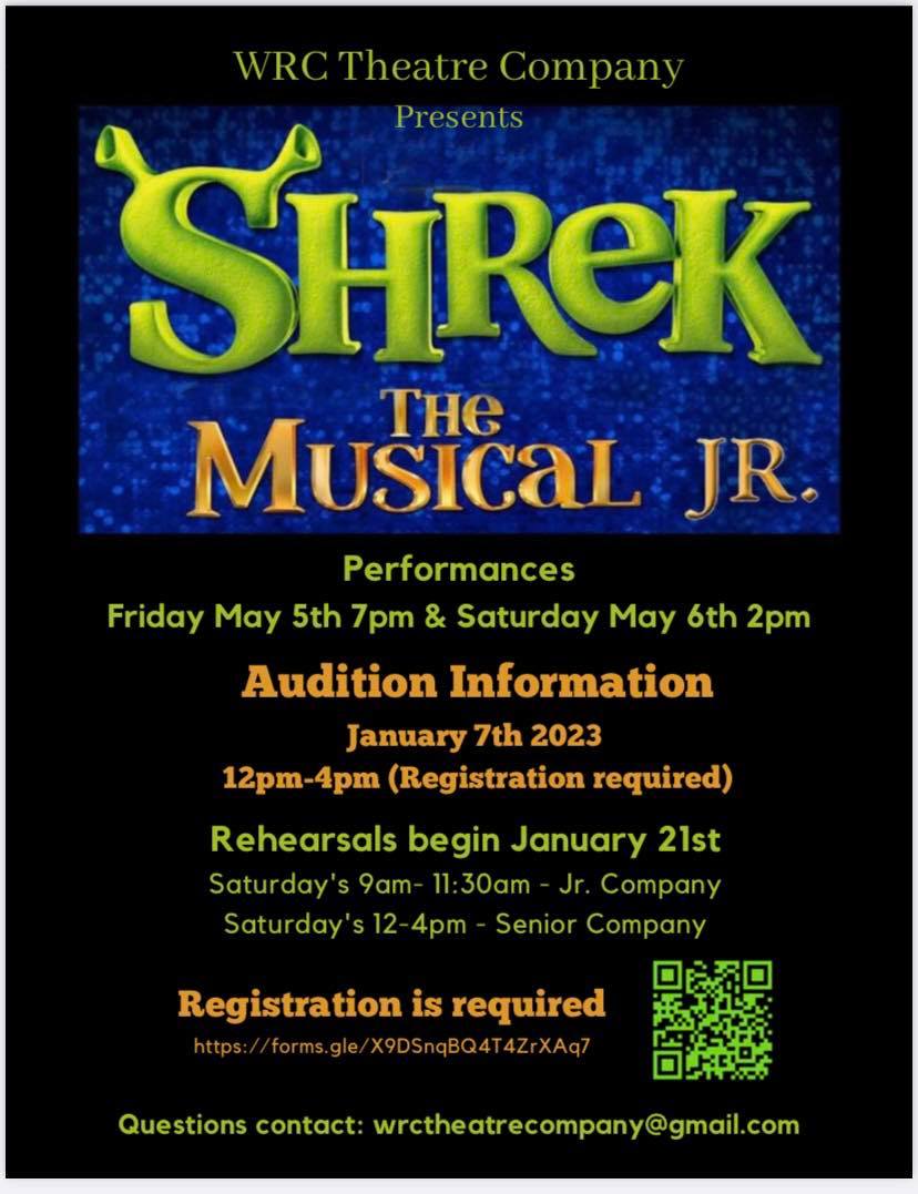 Shrek The Musical Jr. – WRC Theatre Company